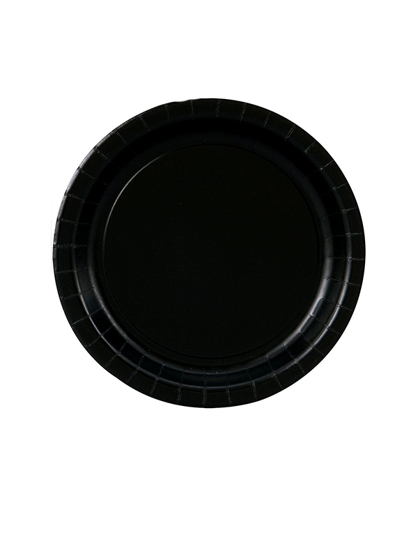 Black paper plates store